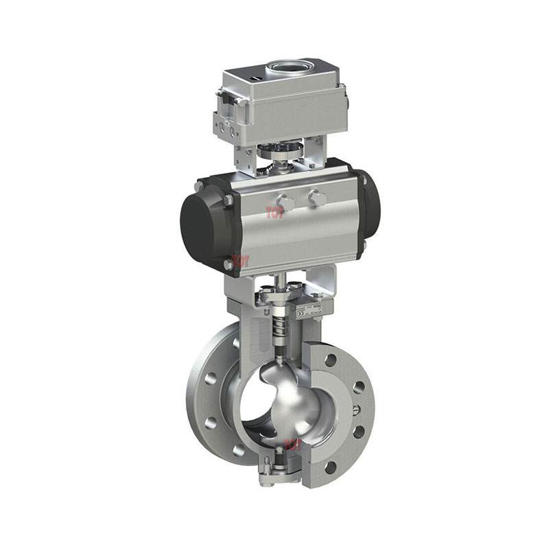 Flange Segmented Ball Valve - TOT Valve Manufacturer & Exporters